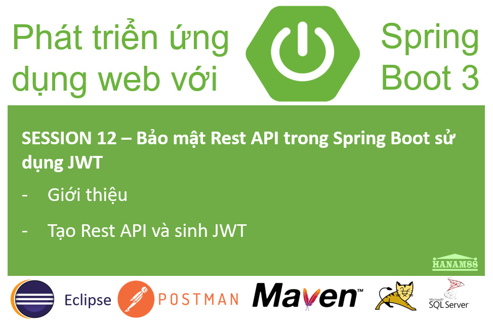 Bảo mật Rest API trong SpringBoot sử dụng JWT